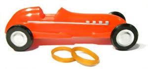 Rubber Band Race Car