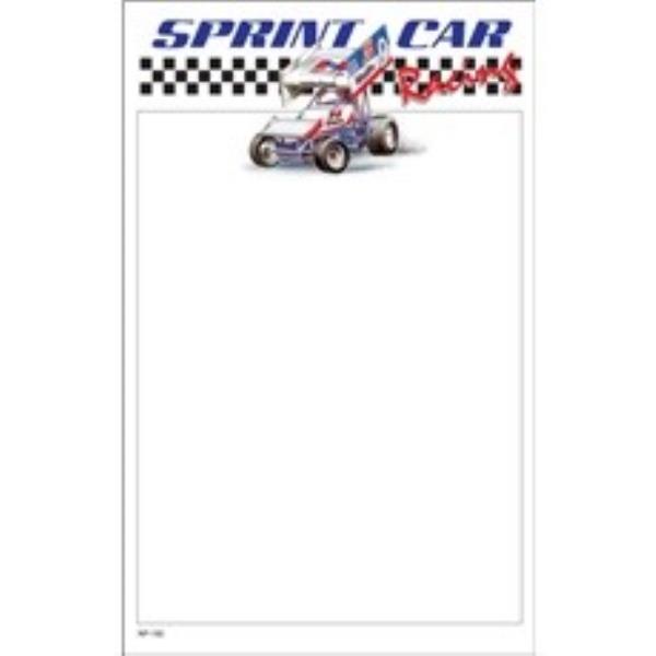 Sprint Car Racing Note Pad