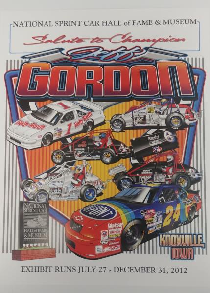 Salute to Champion Jeff Gordon Poster
