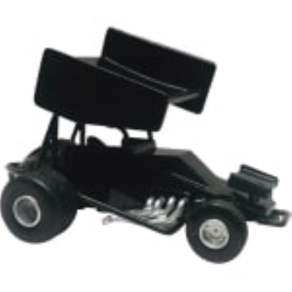 Pull Back Sprint Cars - Blank Black