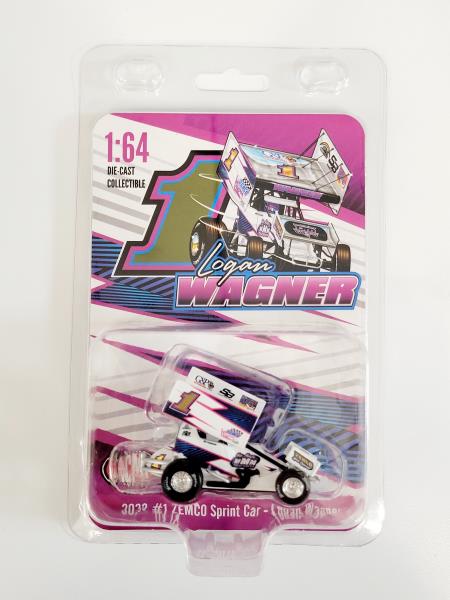 2022 #1 ZEMCO 1:64th Sprint Car- Logan Wagner