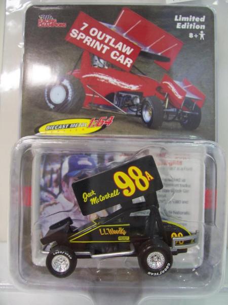 Jack McCorkell #98A 1:64th Scale Die Cast Sprint Car