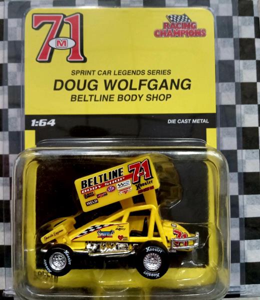 Doug Wolfgang #71M 1:64th Scale Die Cast Sprint Car