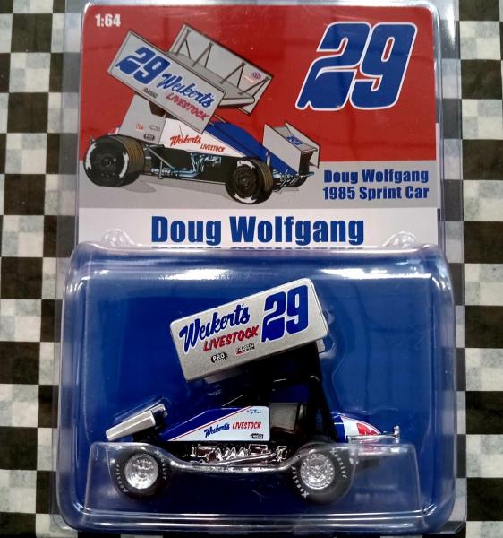 Doug Wolfgang #29 Weikert's 1:64th Scale Sprint Car