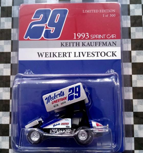 Keith Kauffman #29 Weikert Livestock 1:64th Die Cast - Limited Edition