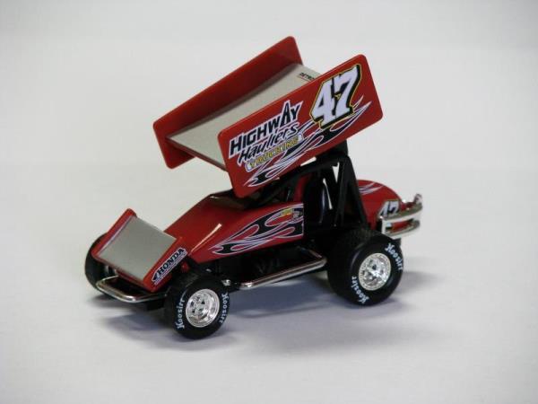Ken Satori #47 1:64th Scale Die Cast Sprint Car